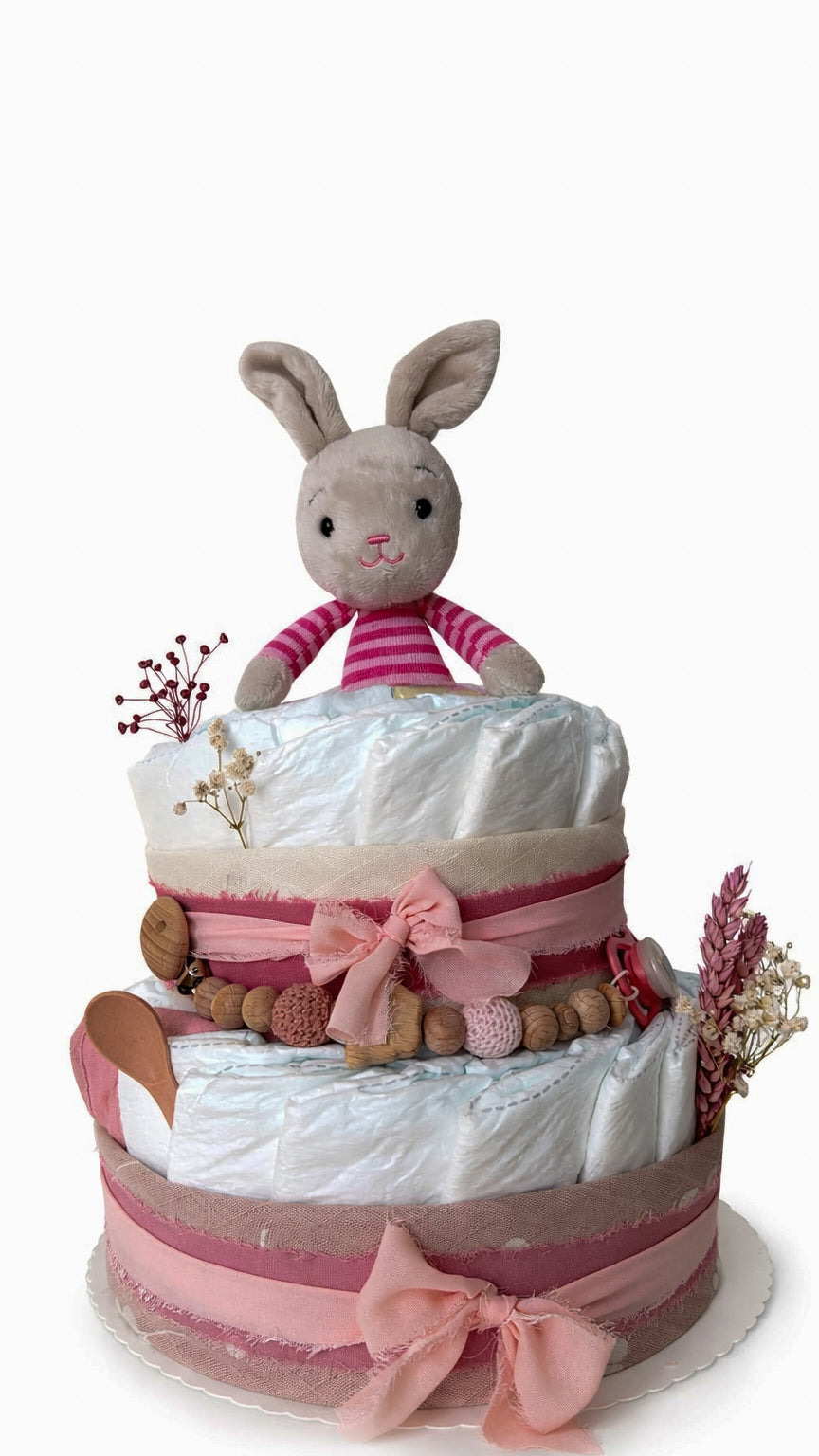 Windeltorte für Mädchen: Das perfekte Geschenk zur Geburt machen – baby ...
