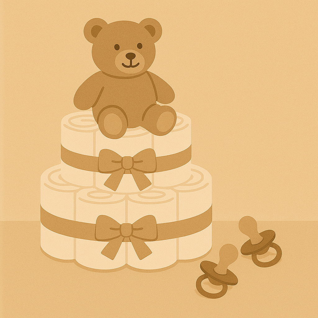 Windeltorte selber machen – Schritt-für-Schritt-Anleitung – baby ...